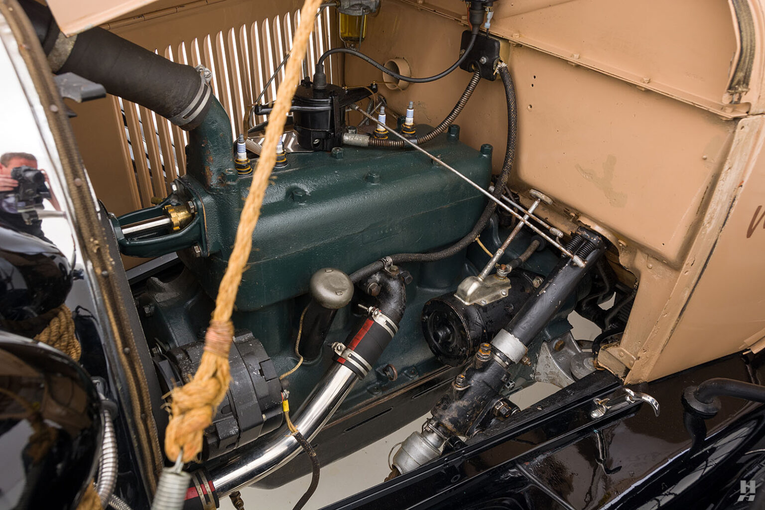 1929 Ford Model A Woodie With Canoe And Trailer